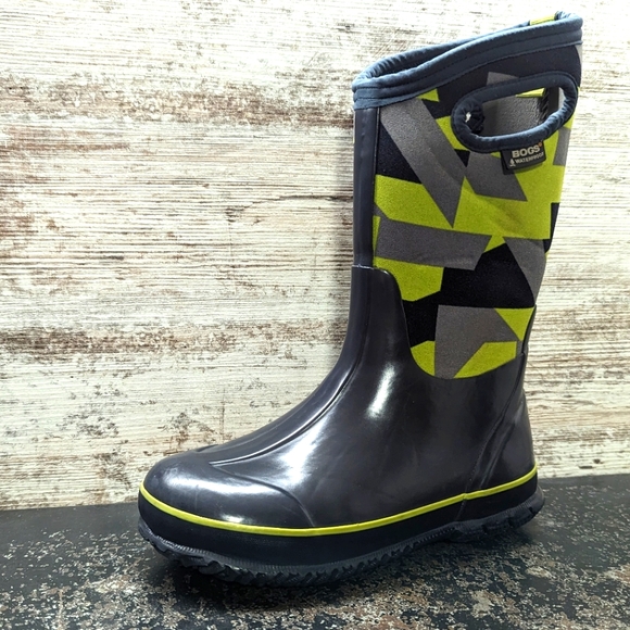 Bogs | Shoes | Youth Bogs Classic Geo Waterproof Winter Boots Sz 4 4y ...